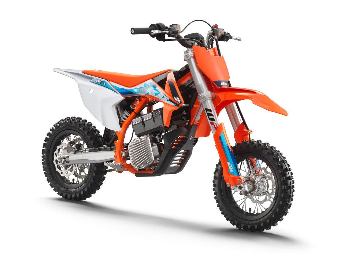 2023 KTM SX-E 3 Mini Electric Dirt Bike First Look | Dirt Rider