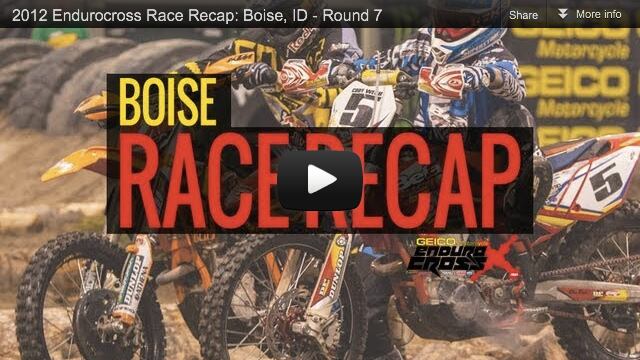 2012 Endurocross Race Recap: Boise, ID - Round 7 Video | Dirt Rider
