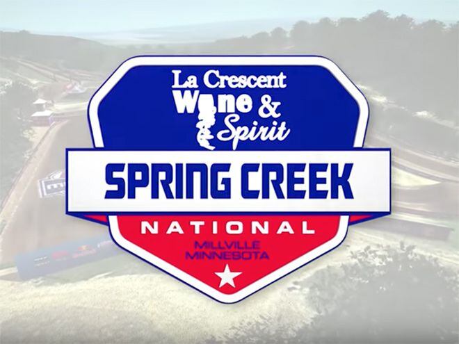 2017 Spring Creek MX National Track Map | Dirt Rider