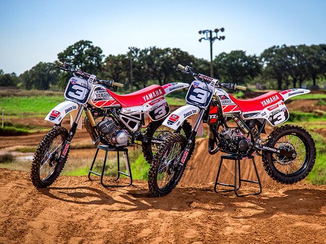 1983 Yamaha YZ100 & YZ125 Restored | Dirt Rider