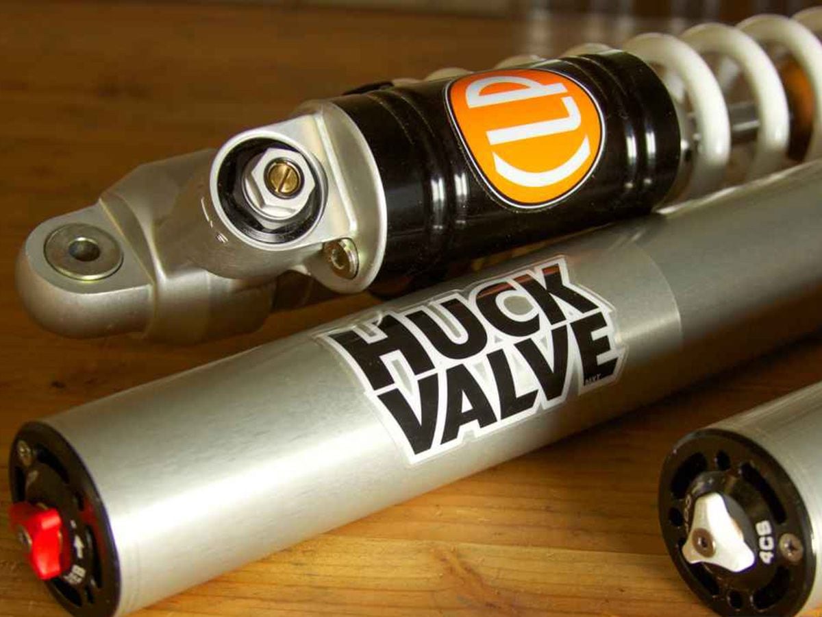 Enduro Spec Suspension Work Featuring MX-Tech's Huck Valve - Product Of ...