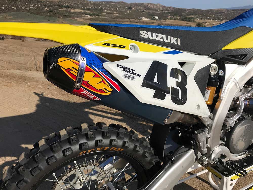 FMF Factory 4.1 RCT Full System For The 2018–2019 Suzuki RM-Z450 Review ...