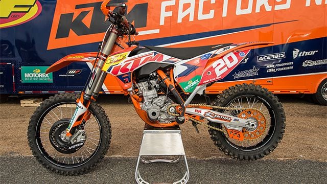 Factory Bike Friday: Mike Lafferty’s KTM 350 XC-F | Dirt Rider
