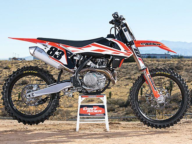 KTM 450 SX-F | 2017 Dirt Rider 450F MX Shootout | Dirt Rider