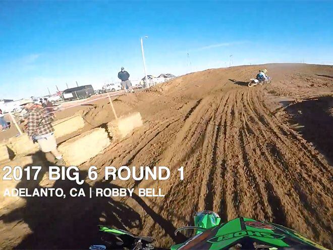 Onboard With Robby Bell At Adelanto GP 2017 | Dirt Rider