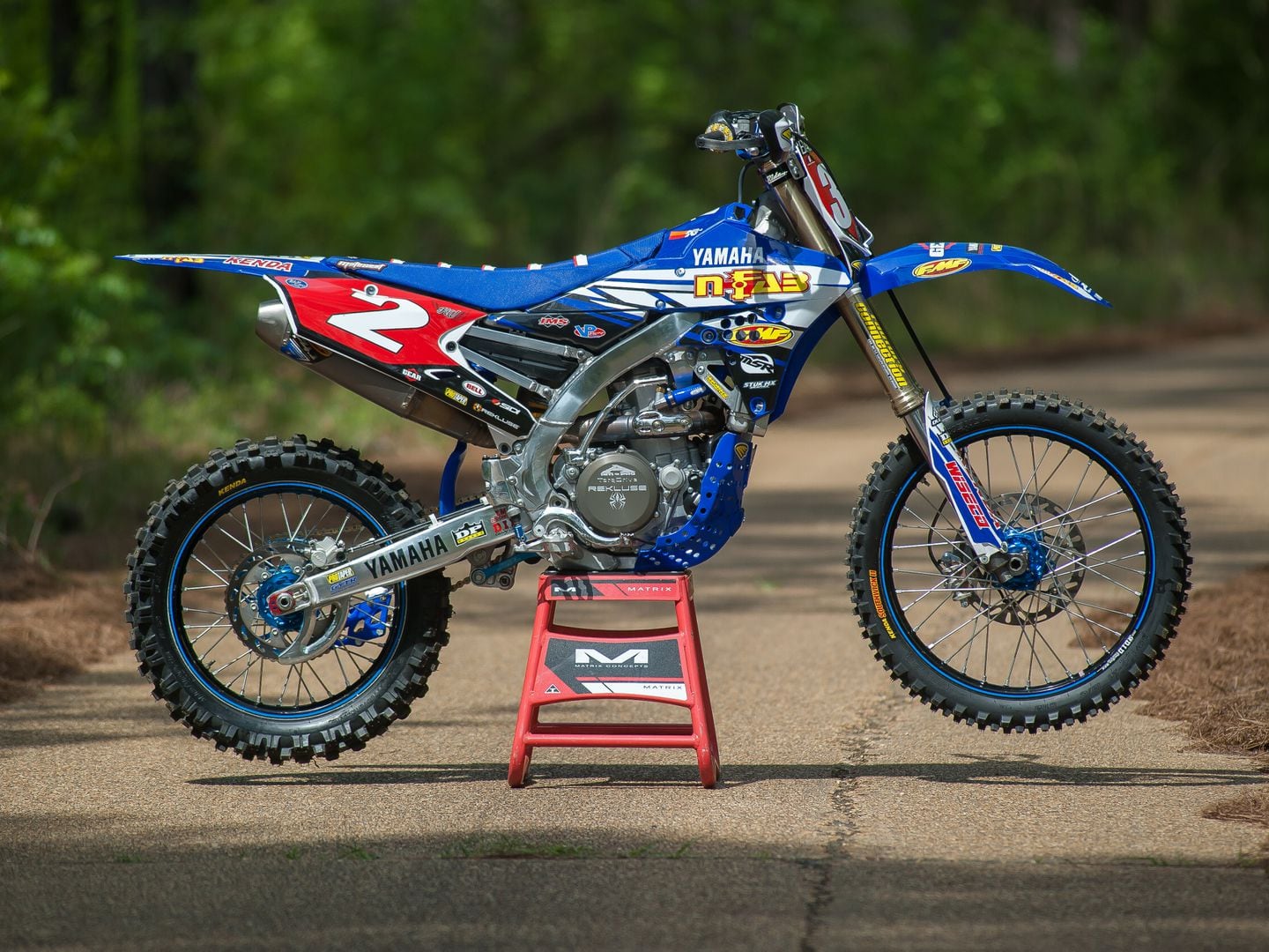 Factory Bike Friday: Grant Baylor’s YZ450FX | Dirt Rider