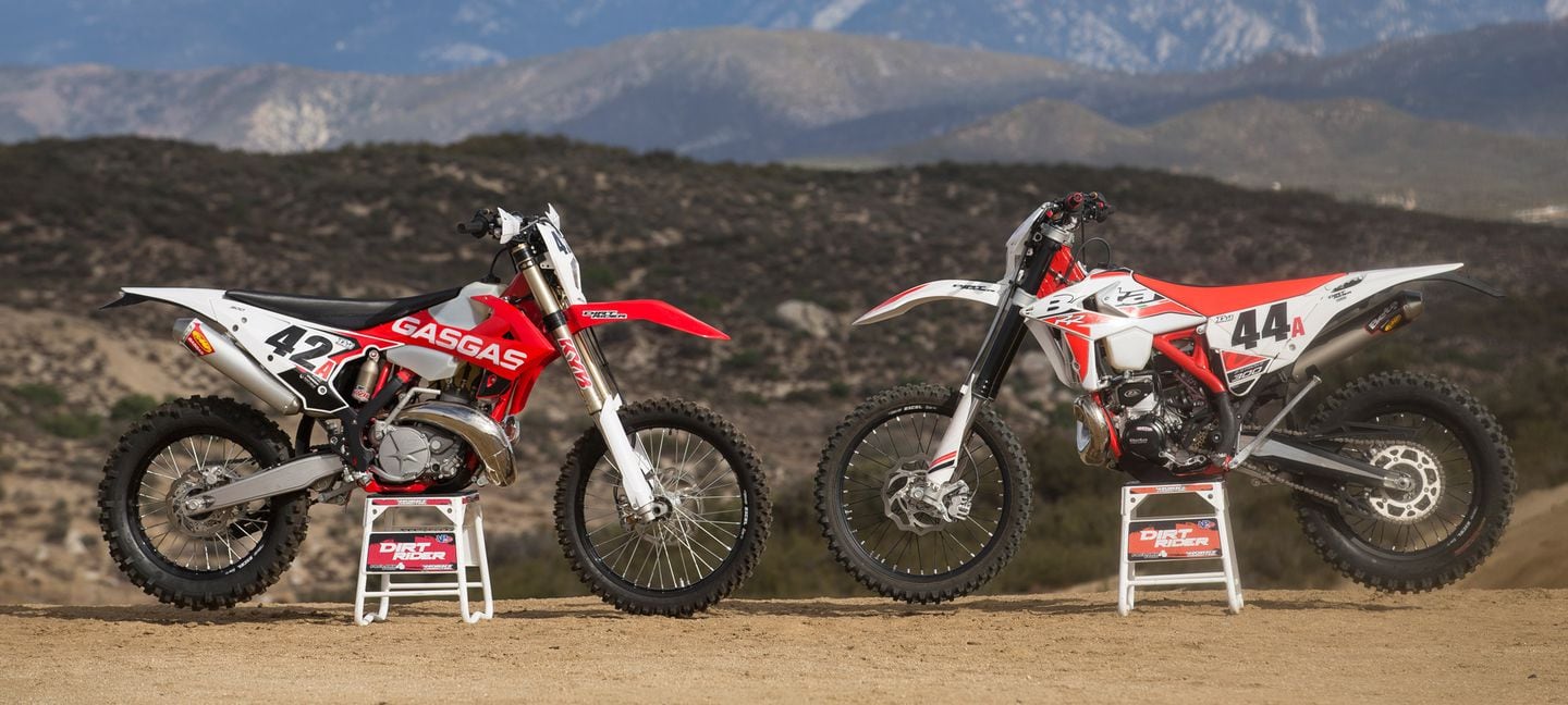 2018 GasGas EC 300 vs. 2018 Beta 300 RR | Dirt Rider