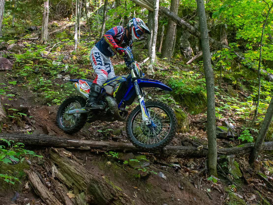 Dirt Bike Riding Tip—Riding Over an Obstacle on a Downhill | Dirt Rider