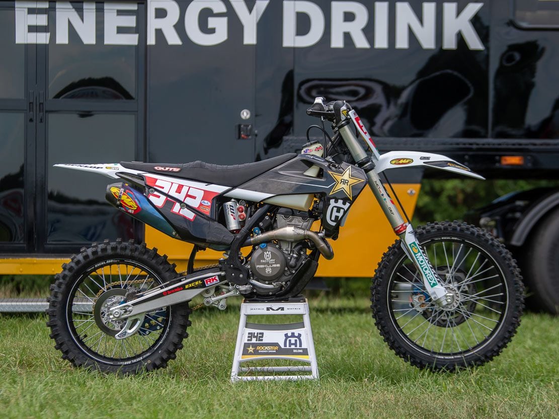 Factory Off-Road Racebikes—Craig DeLong’s 2022 Husqvarna FX 350 | Dirt ...