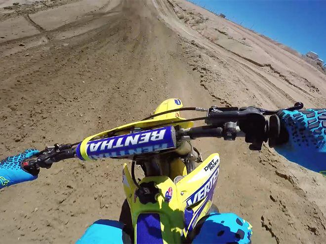 2006 Suzuki RM125 Project Bike GoPro Lap | Dirt Rider