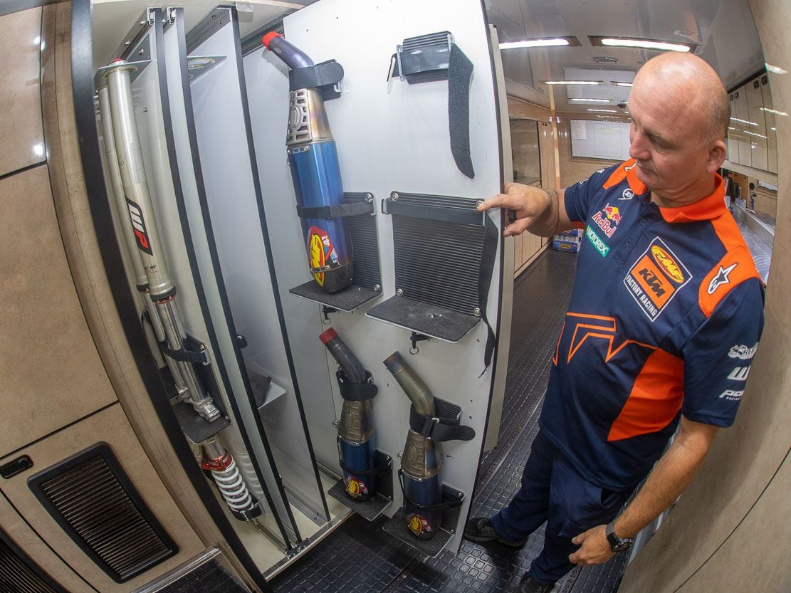 FMF KTM Factory Racing Off-Road Team Rig Tour | Dirt Rider