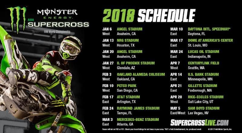 supercross schedule