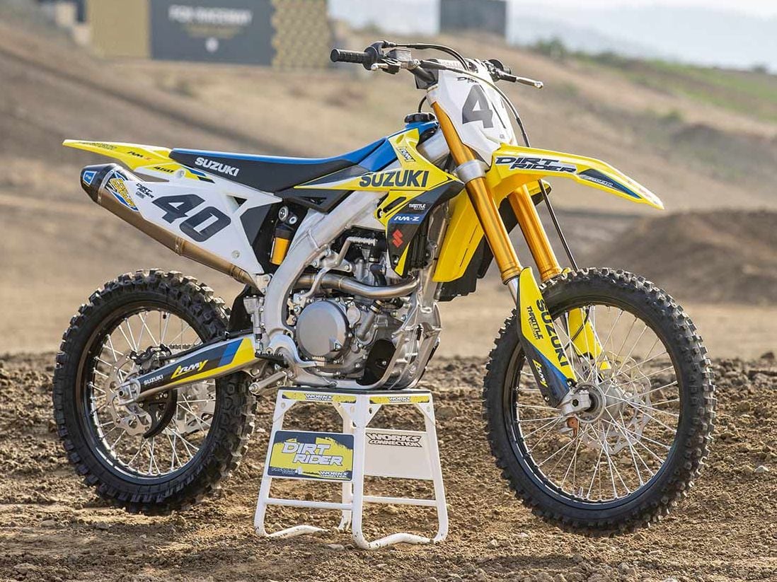 2024 Suzuki RM-Z450 RM Army Edition Features and Specs | Dirt Rider