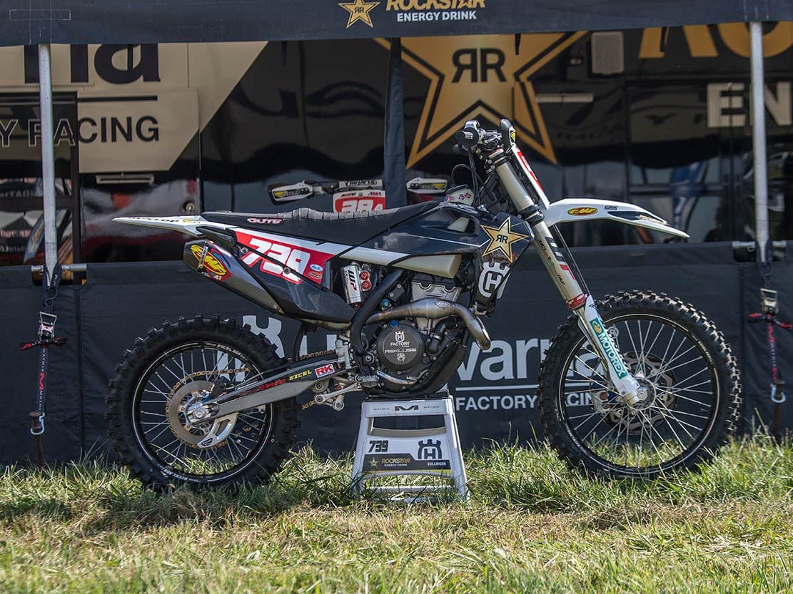 Factory Dirt Bikes—Trevor Bollinger’s 2022 Husqvarna FX 350 | Dirt Rider