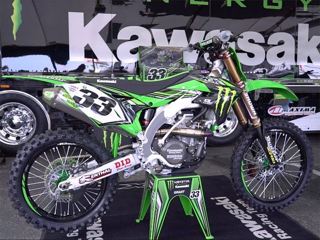 Josh Grant's Kawasaki KX450F | Factory Bike Friday | Dirt Rider