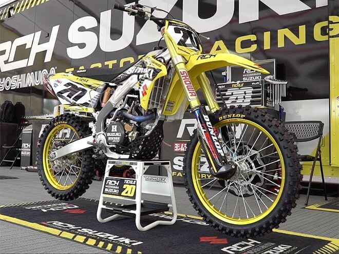 Broc Tickle's Suzuki RM-Z450 | Factory Bike Friday | Dirt Rider