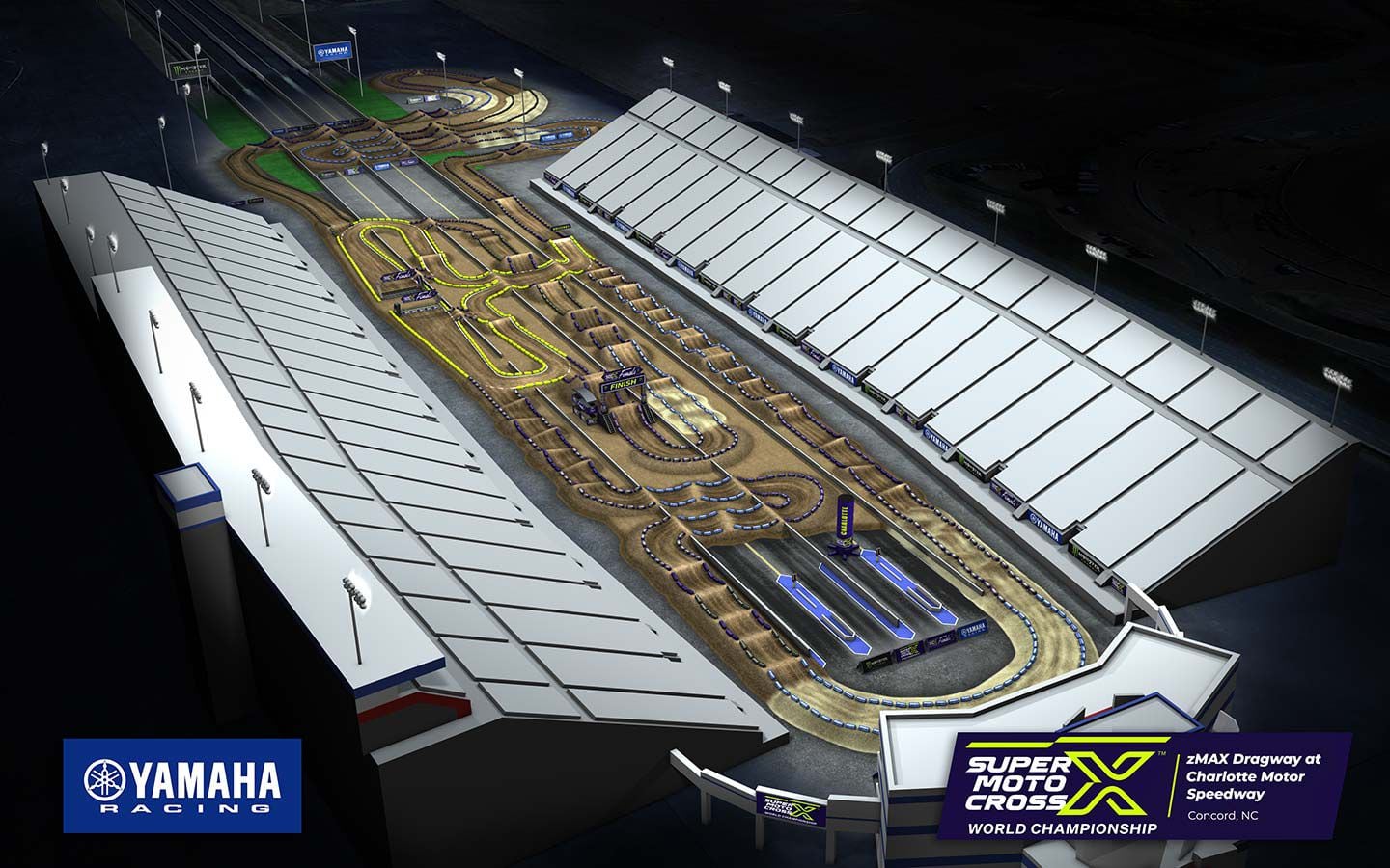 2025 SuperMotocross World Championship Playoffs Track Maps | Dirt Rider