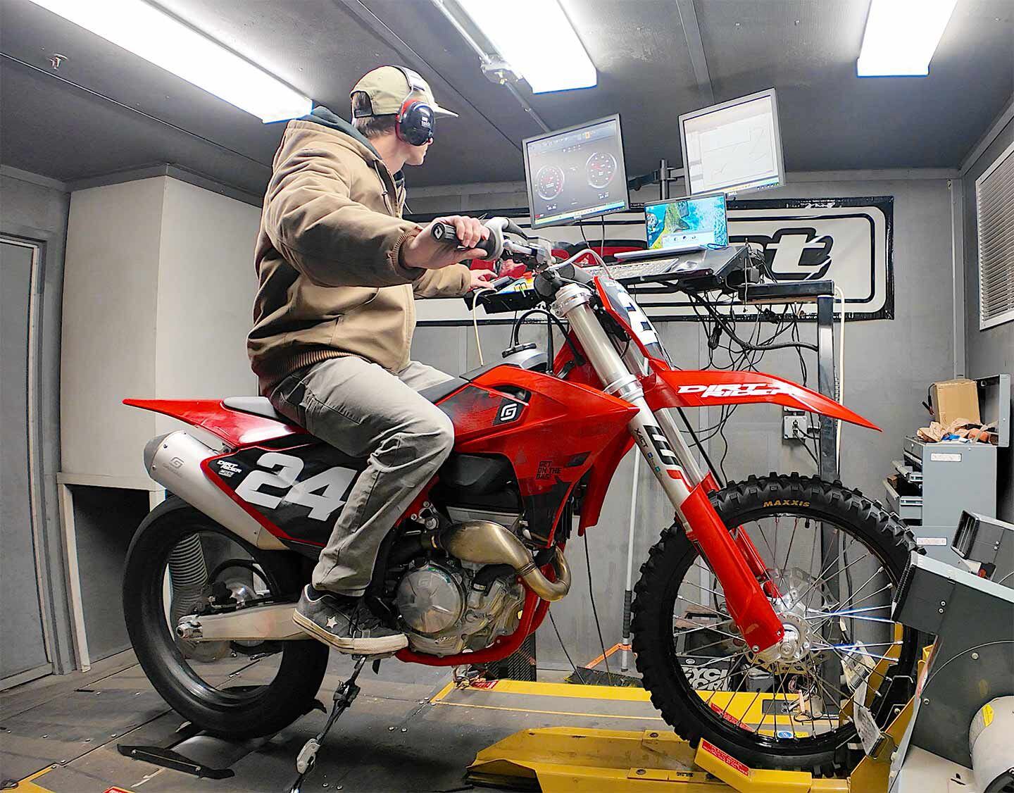 2026 GasGas MC 250F’s Horsepower and Torque | Dirt Rider