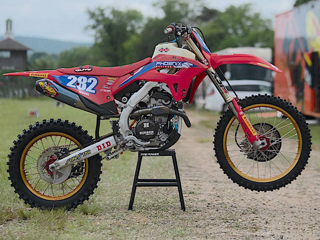 Off-Road Racebikes—Mike Witkowski’s 2023 Honda CRF250R | The Dirt Bike ...