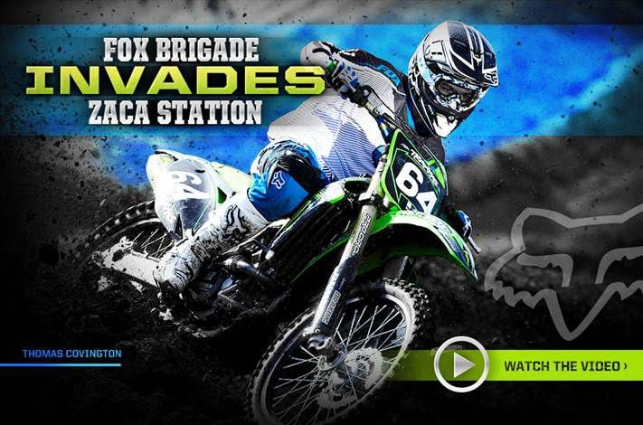 Fox Brigade Invades Zaca Station | Dirt Rider