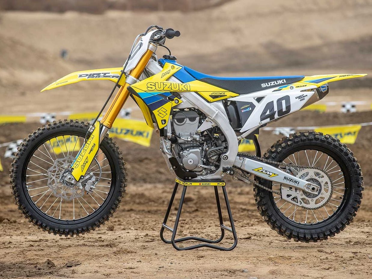 2025 Suzuki RM-Z450 RM Army Edition Features and Specs | Dirt Rider