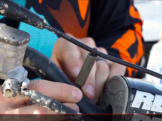 Quick Tip: DIY Throttle Cable Guide | Dirt Rider