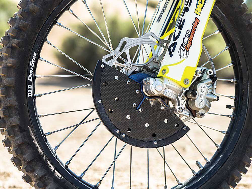 System Tech Racing Front Disc Guard Review | Dirt Rider