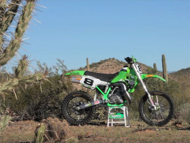 VIDEO: Destry Abbott's Kawasaki KX500 | Dirt Rider